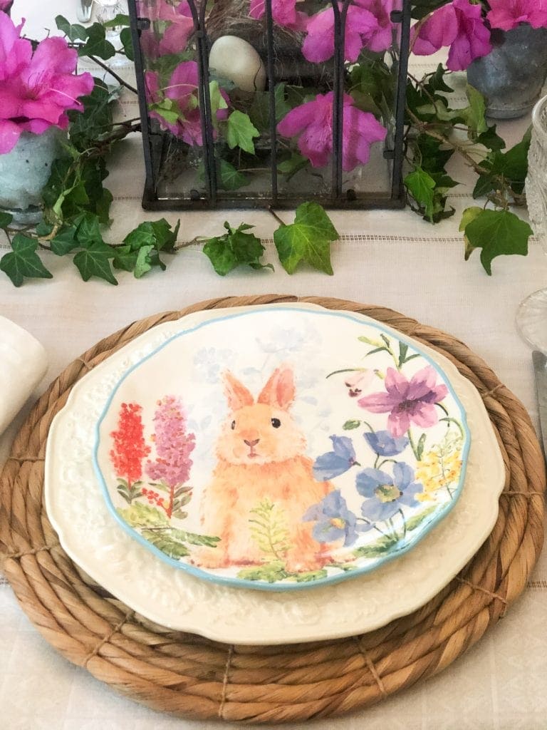 Spring Table Setting at the Farmhouse - Rambling Rose Farmhouse